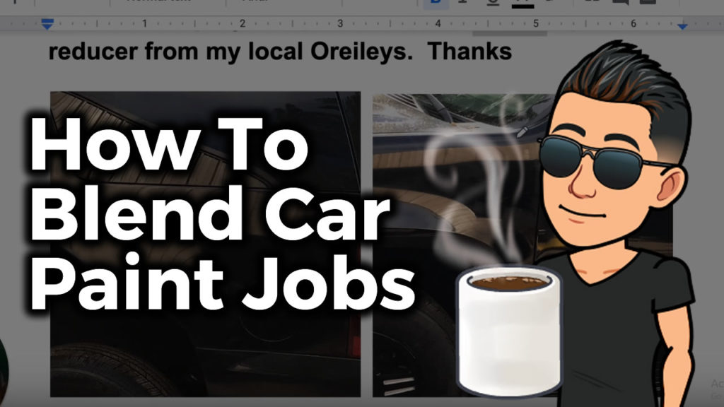 LearnAutoBodyAndPaint: How To Blend Car Paint Jobs