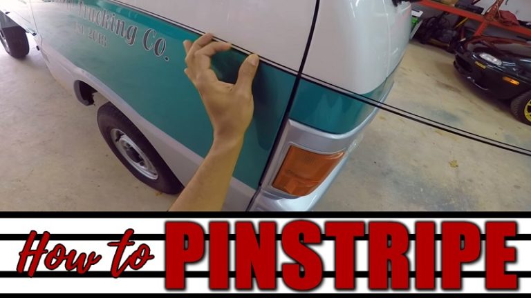Simple Pinstripe Application How To Easily Put Pinstripe On a Car
