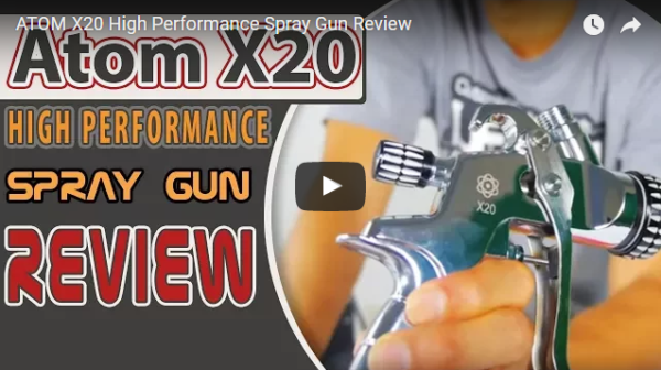 ATOM X20 High Performance Spray Gun Review