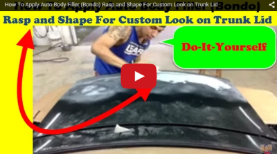 rasping. DIY auto body repair Archives - How To Paint Your Car - Do-it ...